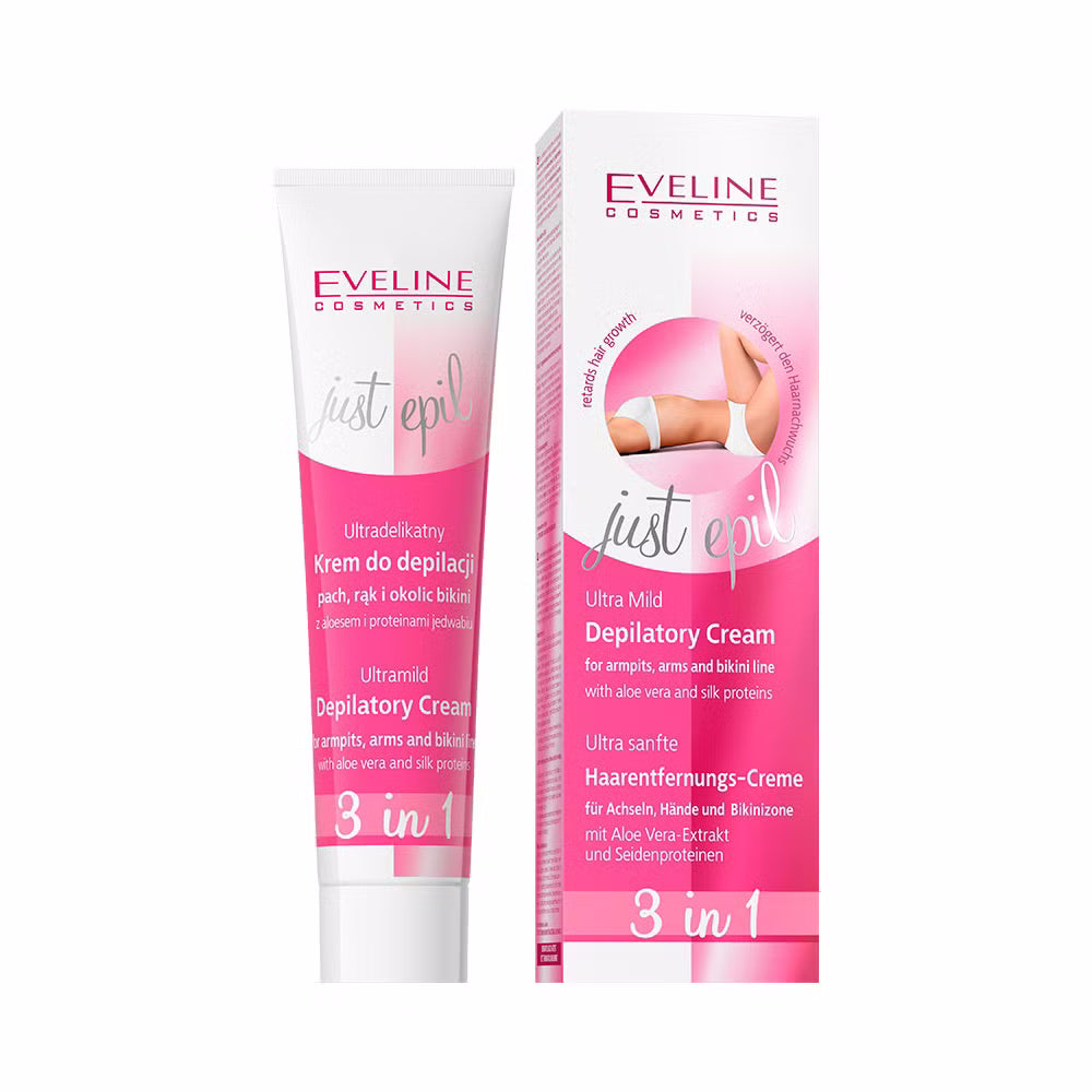 Just Epil Ultra mild depilatory cream for senstive area with aloe and ...