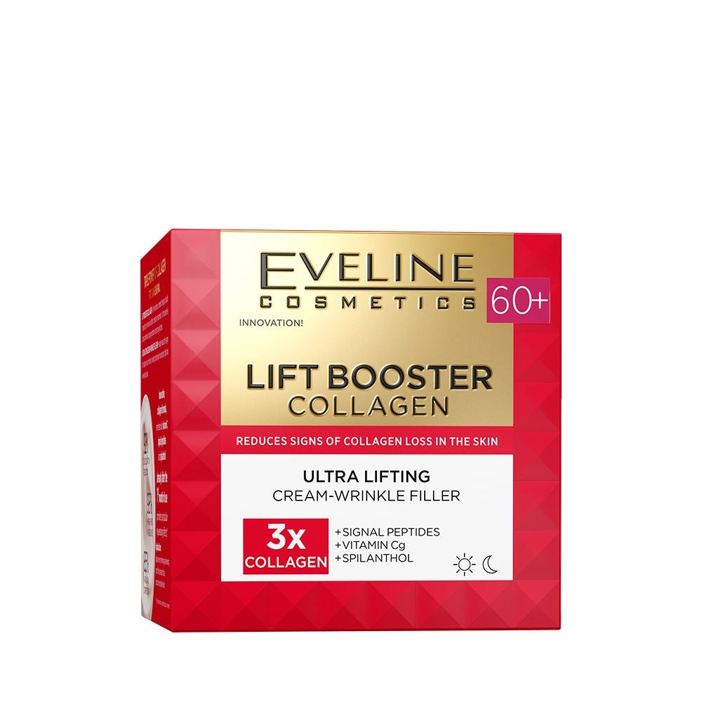 Ultra lifting wrinkle-filler cream 60+ - Eveline Cosmetics Official ...