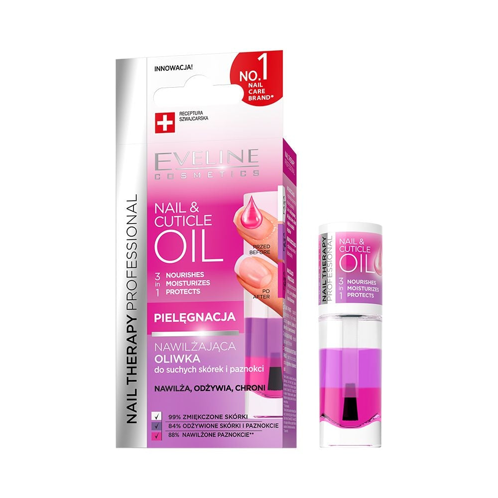 Moisturizing oil for dry cuticles and nails – Eveline Cosmetics